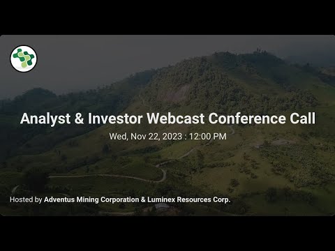Analyst & Investor Webcast Conference Call